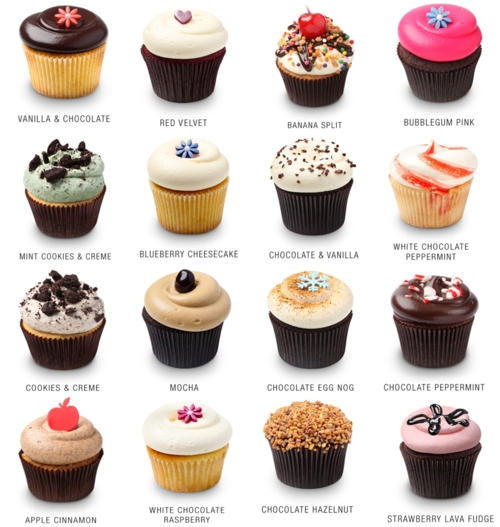 12 Best Cupcakes Of Flavors Ever Photo Cupcake Flavors List Cupcake 