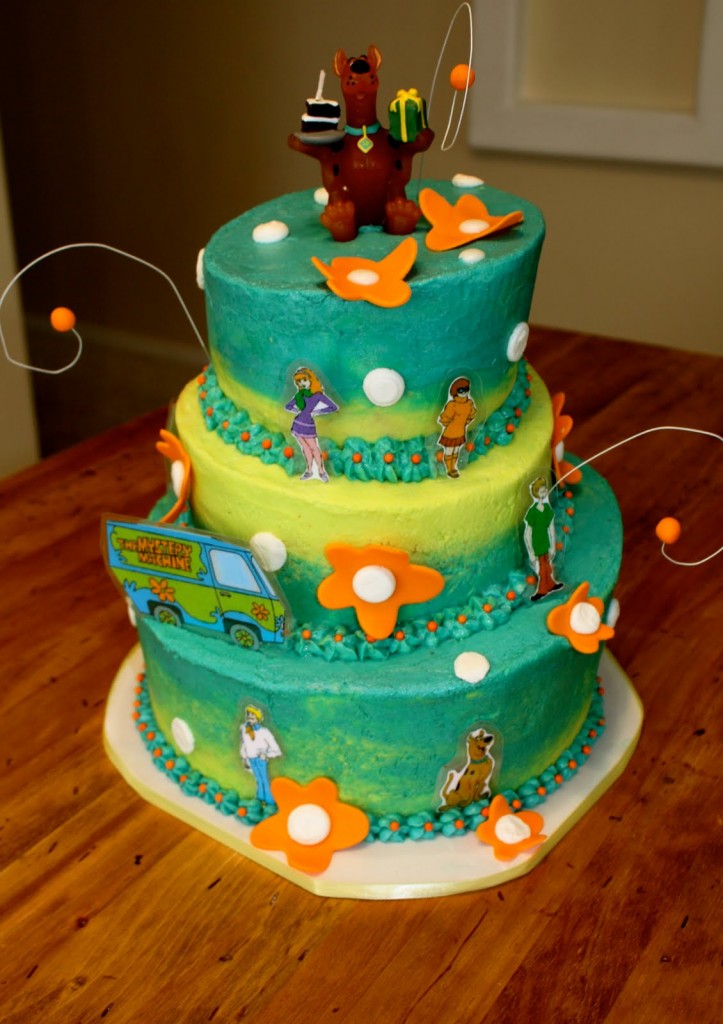 12 Scooby Doo Birthday Cakes Toppers Photo Scooby Doo Cake Scooby