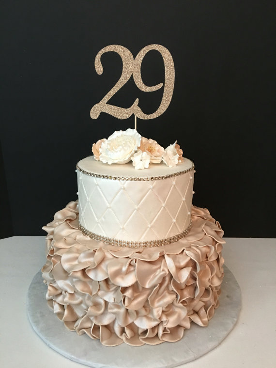 11 Best 29th Birthday Cakes Photo 29 Year Old Birthday Cakes 29th 